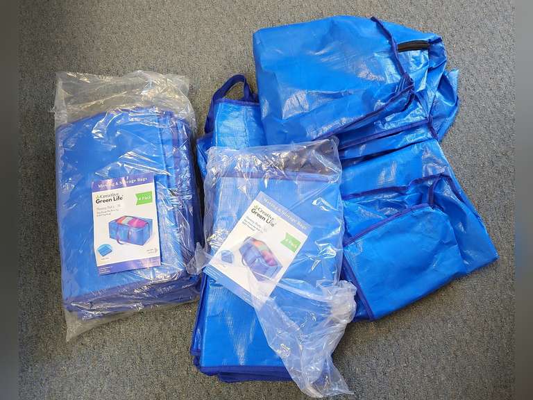 10 Creative green life heavy duty bags - Northern Kentucky Auction, LLC