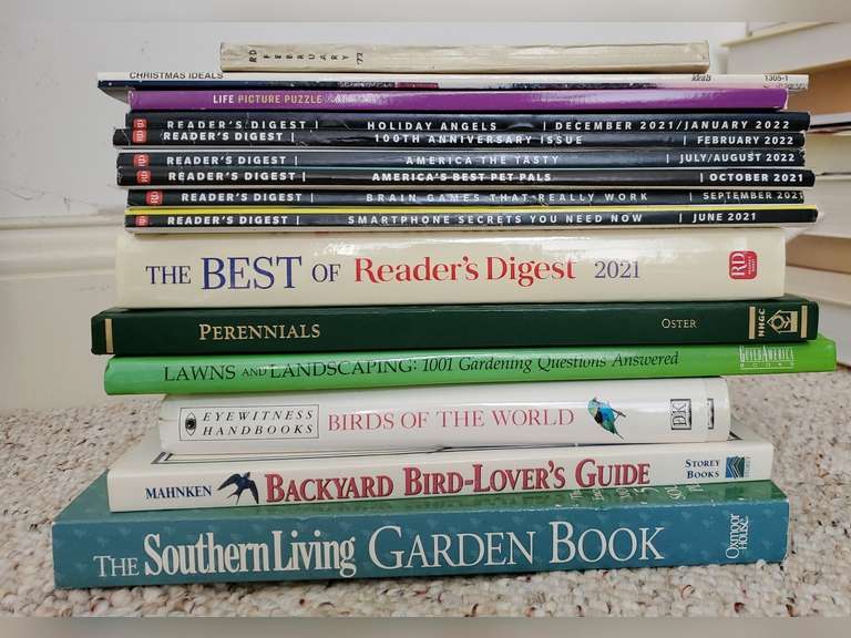 Assortment of books and magazines - Northern Kentucky Auction, LLC