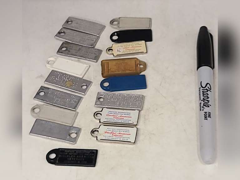 License Plate Key FOBs - VA, MA, Maryland, VA, Dist of Columbia, CT, NH ...