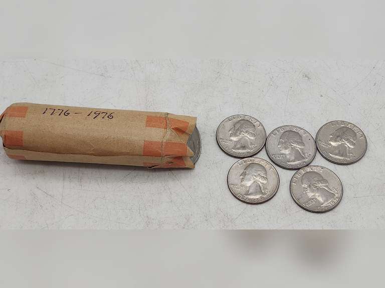 $10 Roll of Bicentennial quarters - Northern Kentucky Auction, LLC