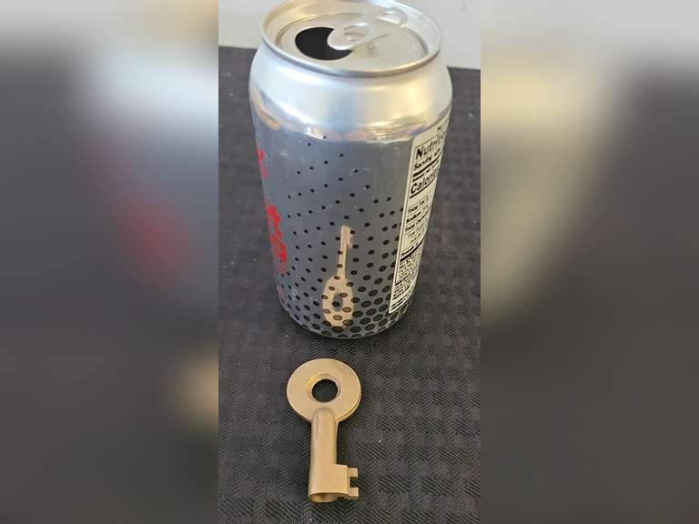 Adlake brass railroad key - Northern Kentucky Auction, LLC