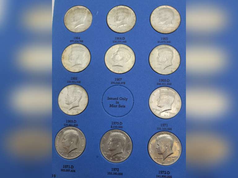 John F Kennedy Half Dollars in Collector's Book - Northern Kentucky ...