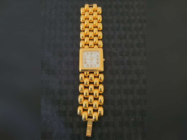 Cheval quartz gold tone watch - Northern Kentucky Auction, LLC