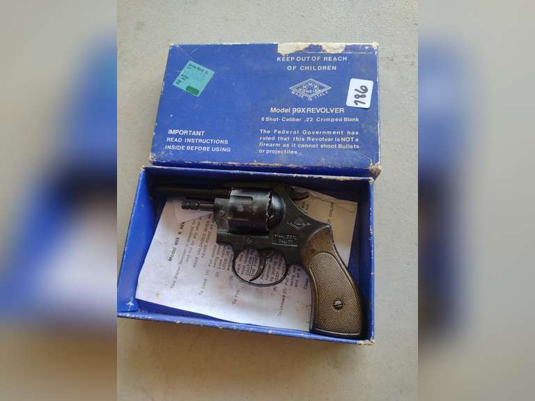 Model 99x revolver starter pistol - Northern Kentucky Auction, LLC