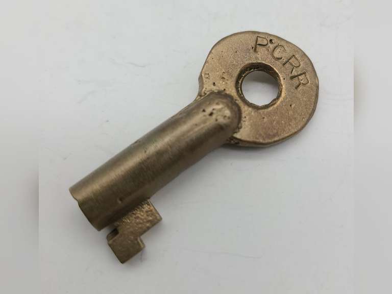 ADLAKE brass railroad key - Northern Kentucky Auction, LLC
