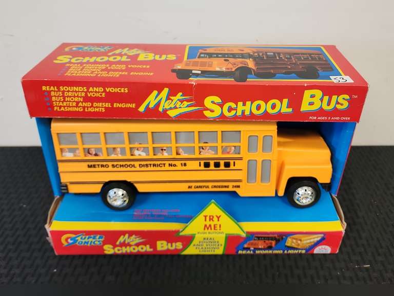 Metro school bus, new in package - Northern Kentucky Auction, LLC
