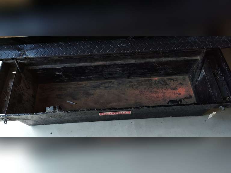 Craftsman tool box for pickup, some damage - Northern Kentucky Auction, LLC