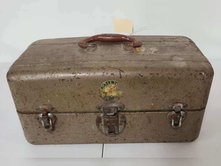 Watertown Union Chest tackle box with contents - Northern Kentucky ...