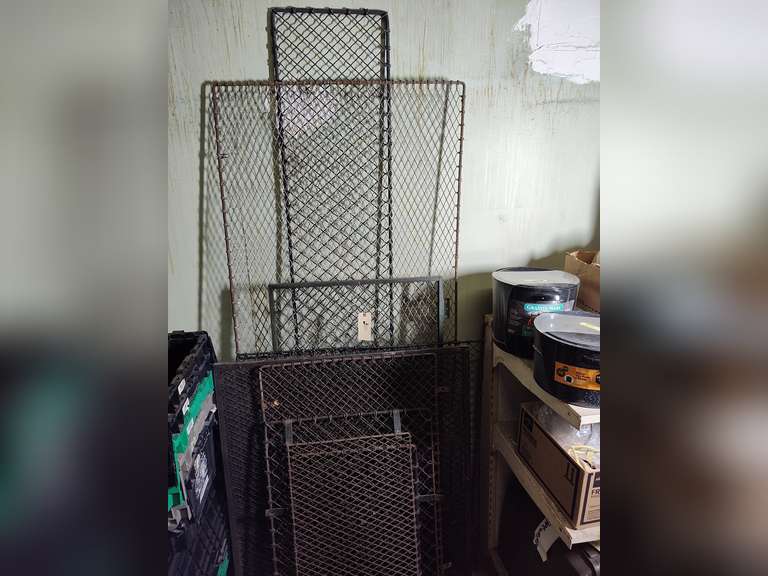 Old Security fencing for doors and windows - Northern Kentucky Auction, LLC