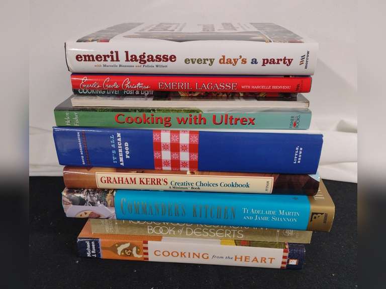 Cook books. - Northern Kentucky Auction, LLC