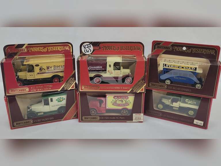 Models of yesteryear matchbox cars in box - Northern Kentucky Auction, LLC