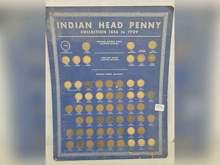 Indian Head penny collection - Northern Kentucky Auction, LLC