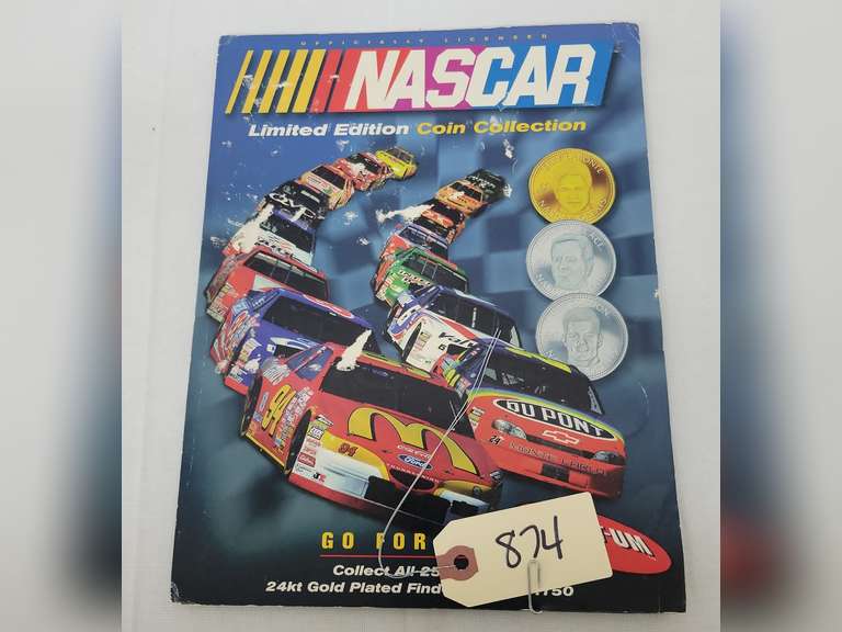 NASCAR limited edition coin collection - Northern Kentucky Auction, LLC