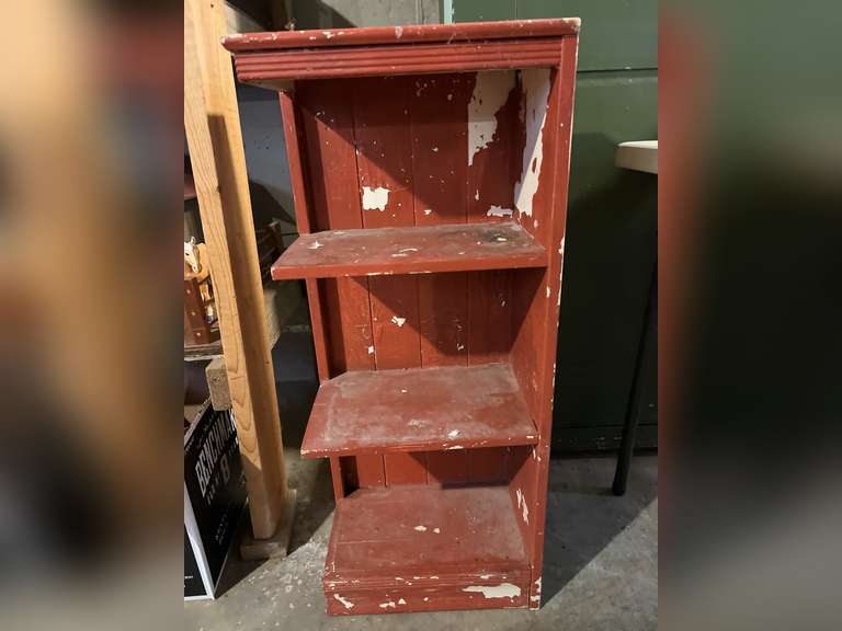 Wood shelf, 15 inches wide by 9 1/2 deep by 35 inches tall. - Northern ...