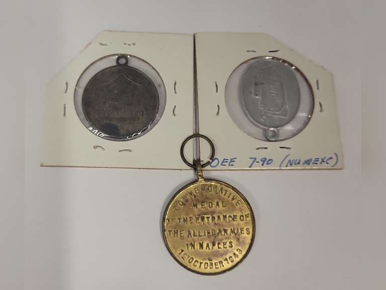 3 - WW2 -1943 -1945 FOBS of Events/Recognition-N.O.B. Palermo -Sicily ...