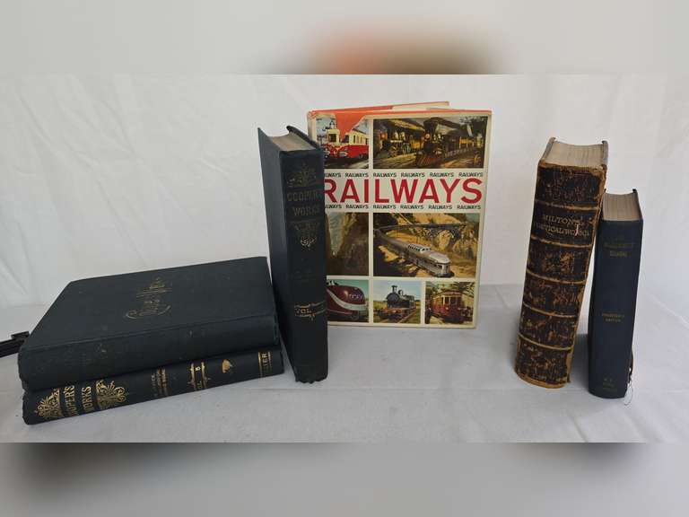 Trains. Poetry books and more - Northern Kentucky Auction, LLC
