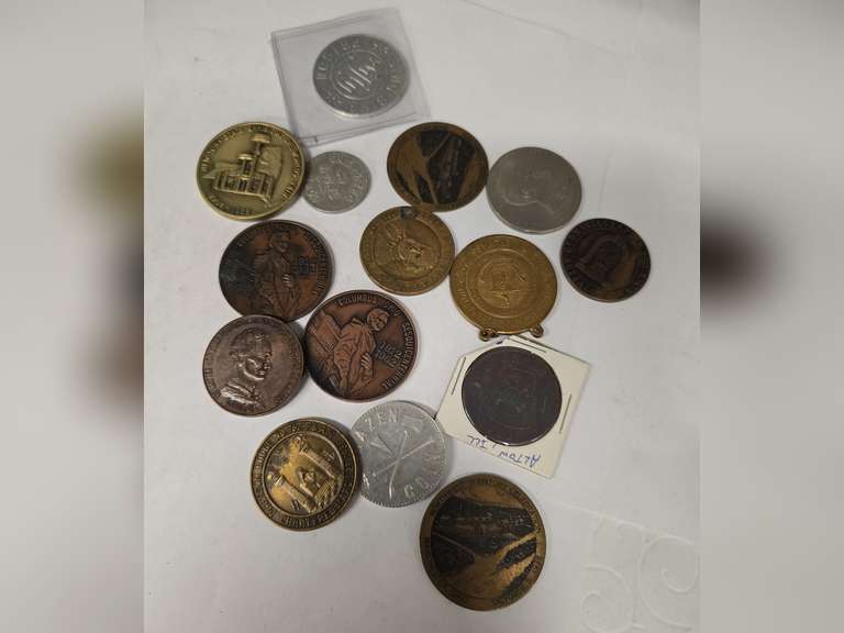 16 Worlds Fair, Fraternal Places & Event United States Medals & Tokens ...