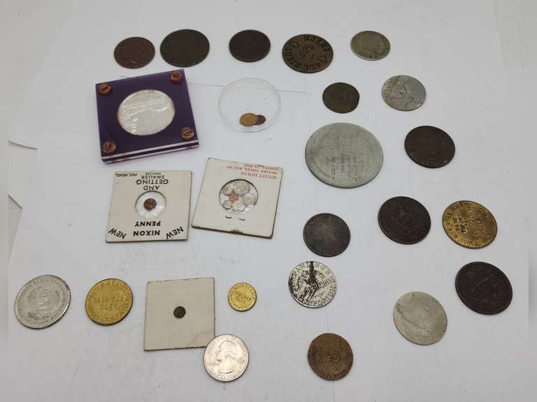 Group of Medals, Good For Token/Medals & Replica & Souvenir Coins ...