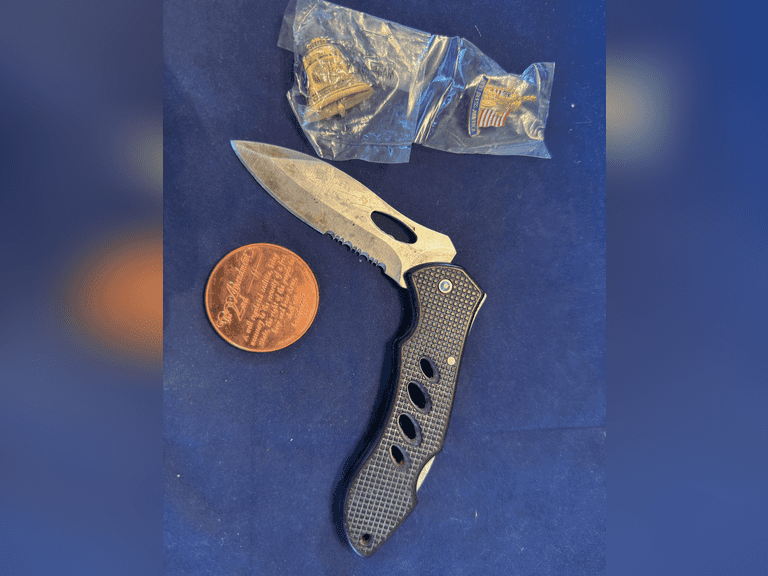 Pocket knife and pins - Northern Kentucky Auction, LLC