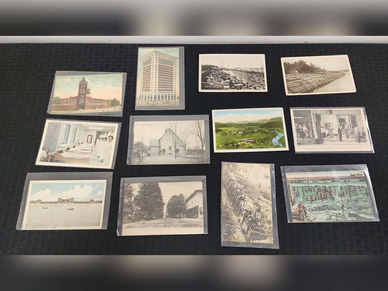 Group of U.S. Postcards Small Town, Specialty Cards & Good Variety of ...