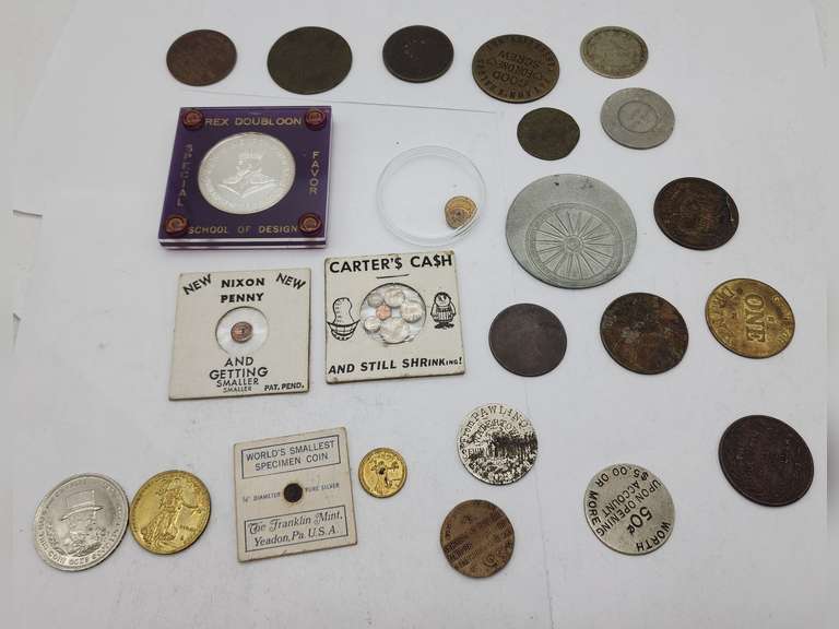 Group of Medals, Good For Token/Medals & Replica & Souvenir Coins ...