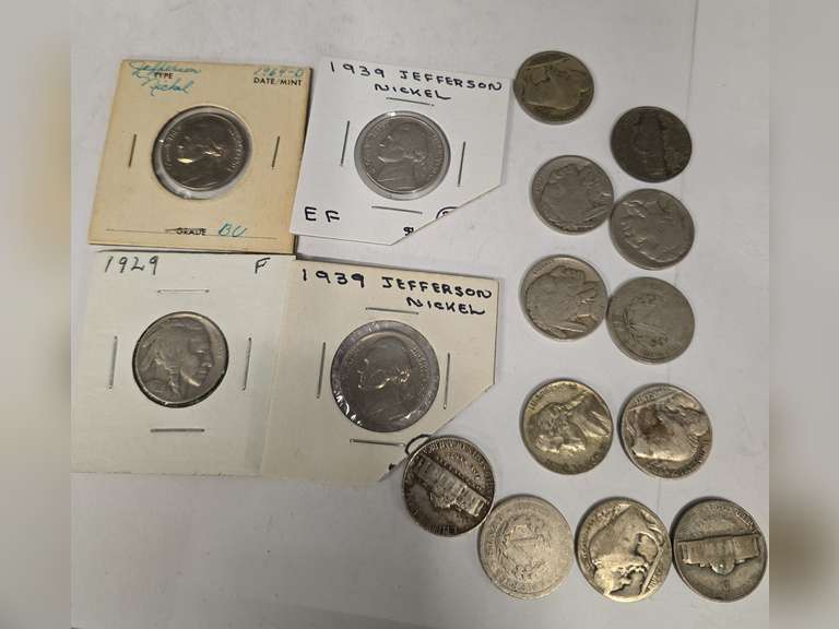 United States Nickel Group - Liberty, Buffalo & Jefferson 1897-1960 ...