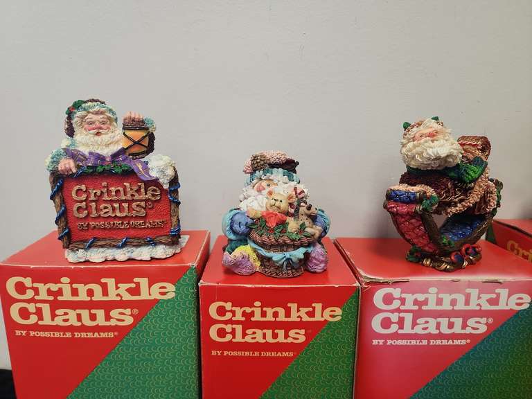 7 Crinkle Claus by Possible Dreams figurines - Northern Kentucky ...