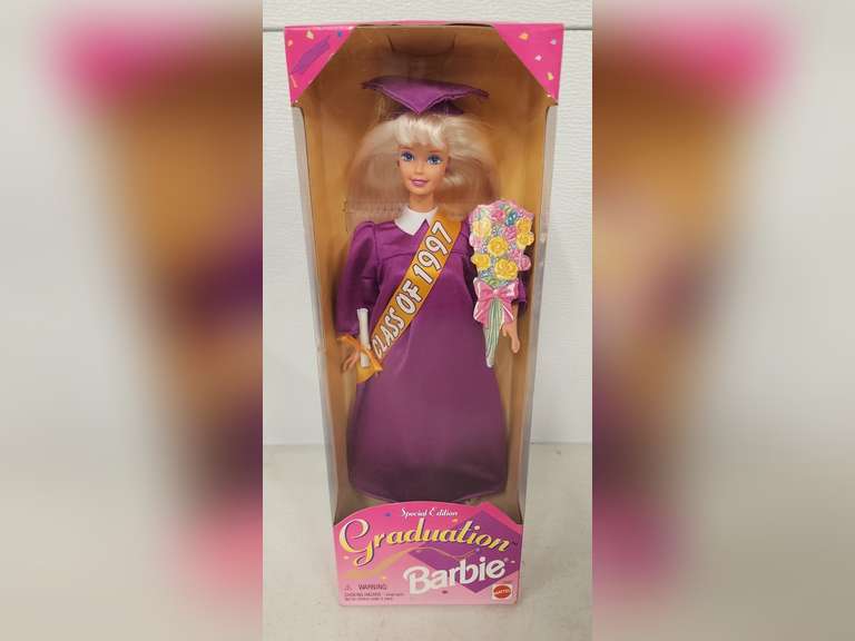 1997 Graduation Barbie Special Edition, NEW - Northern Kentucky Auction ...