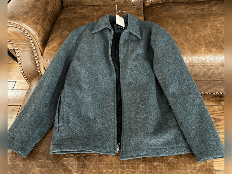 Men’s wool blend long waisted jacket, size large. - Northern Kentucky ...