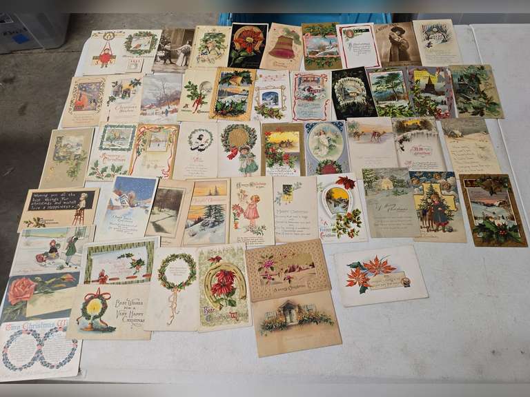 Vintage Christmas postcards - Northern Kentucky Auction, LLC