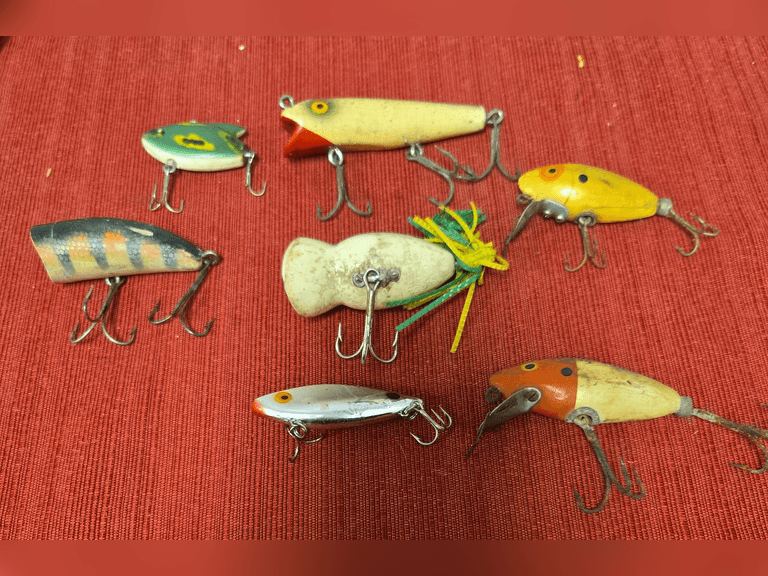 Fishing Lures - Markings: True Tempers, Atlantic Lures, Kautzky Chug ...