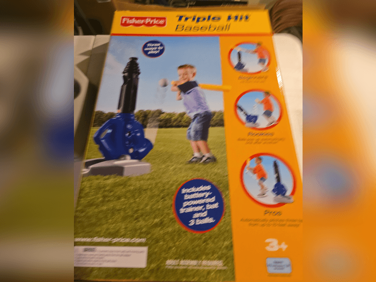 Fisher-Price triple hit baseball - Northern Kentucky Auction, LLC
