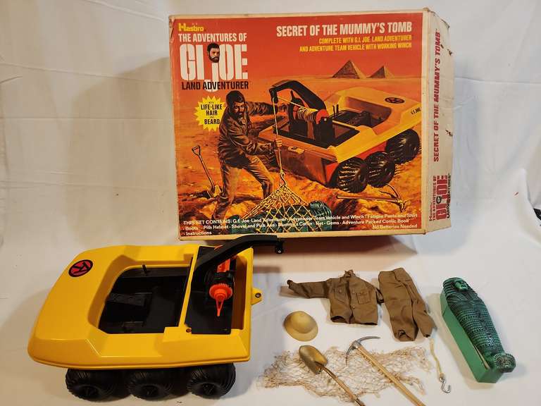 Hasbro GI Joe Secret Of The Mummy's Tomb set with box. No figure. See ...