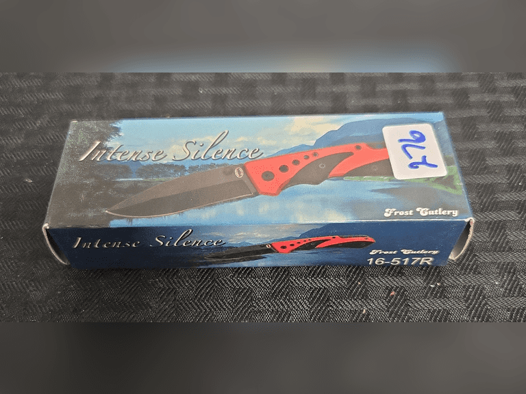 Frost Cutlery Intense Silence Knife in Box - Northern Kentucky Auction, LLC
