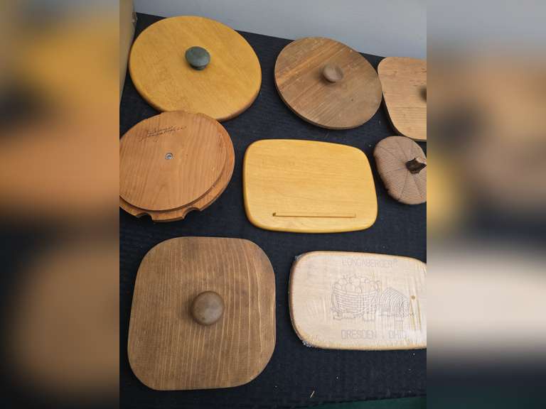 Longaberger mixed lids - Northern Kentucky Auction, LLC