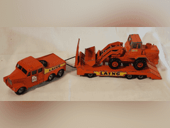 Matchbox Lesney King Size Scammell tractor and trailer with Loader ...