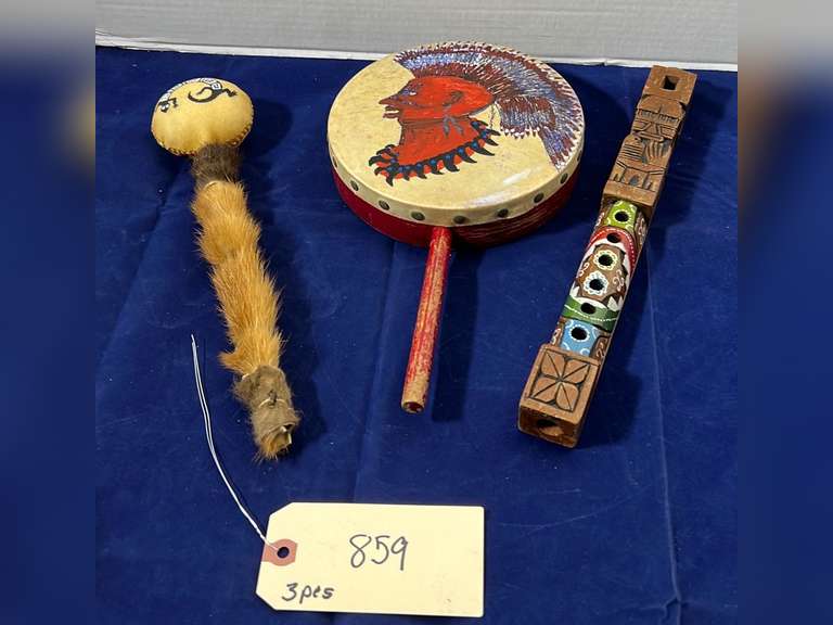 Native American drum, rattle and Peruvian flute. - Northern Kentucky ...