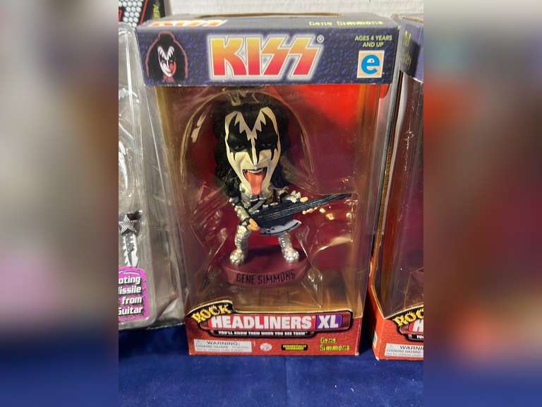 Collectible KISS figures. - Northern Kentucky Auction, LLC