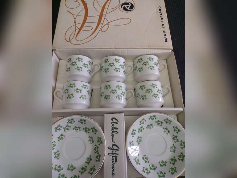 Arklow Pottery, Ireland gift box cups and saucers - Northern Kentucky ...