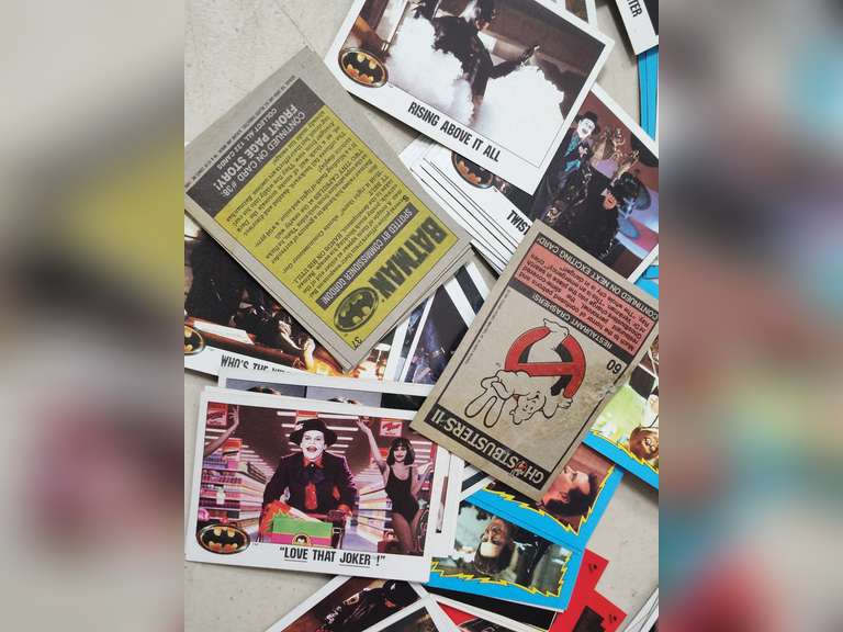 Batman and Ghostbusters trading cards - Northern Kentucky Auction, LLC