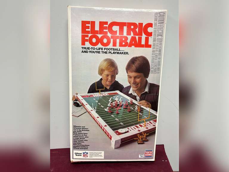 Electric football game and pool table - Northern Kentucky Auction, LLC