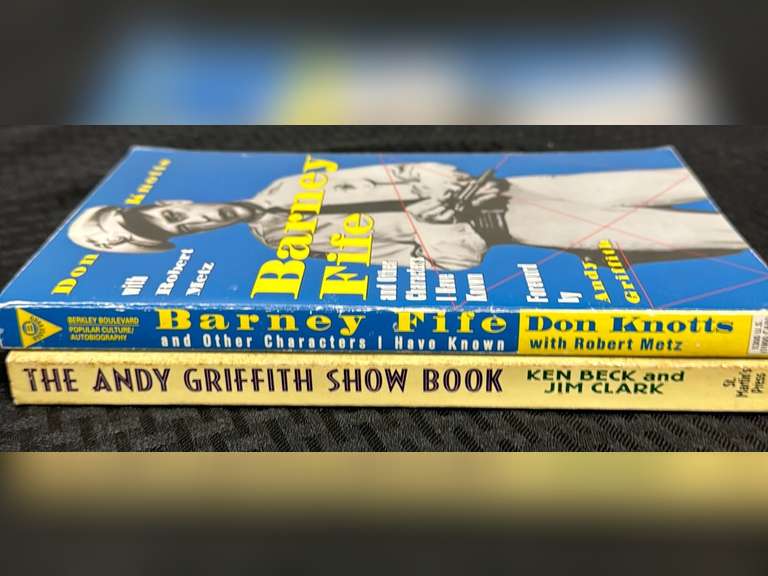 Barney Fife and The Andy Griffith Show Book - Northern Kentucky Auction ...