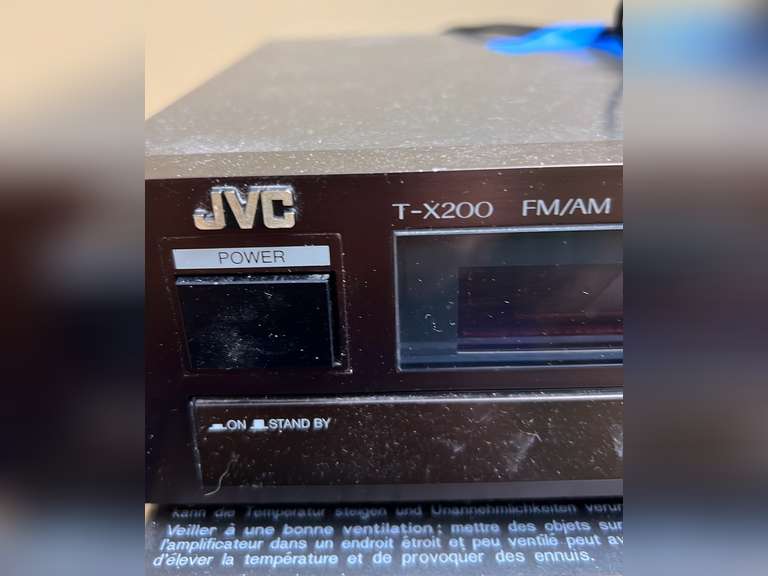 3 Piece JVC stereo unit, tuner, ampflier & XL-F154 five disc system ...