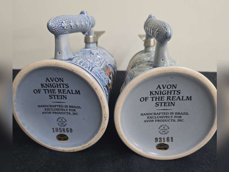 Avon Knights of the Realm steins - Northern Kentucky Auction, LLC