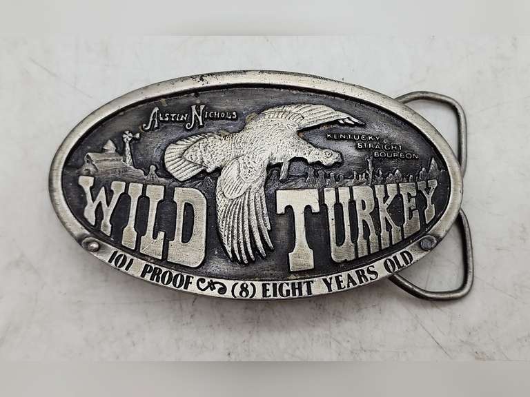 Wild Turkey belt buckle by Bergamot Brass Works - Northern Kentucky ...