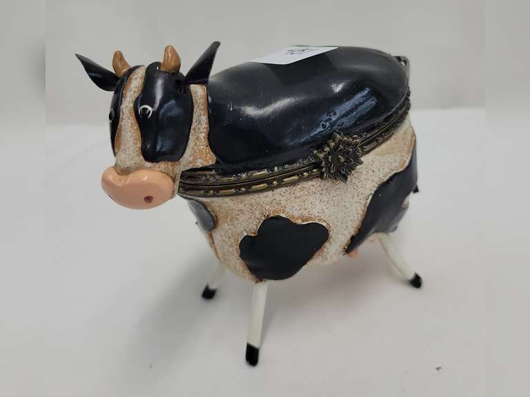 Cow Trinket Box - Northern Kentucky Auction, LLC