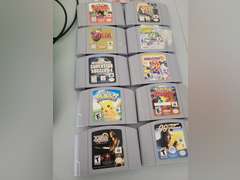 Nintendo 64 Gaming System with 4 Controllers and Games - See Photos ...