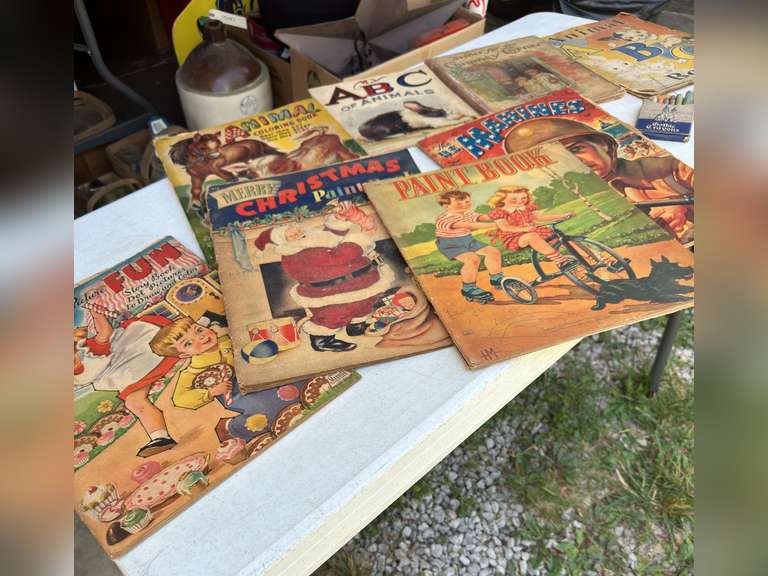 Early coloring books - Northern Kentucky Auction, LLC
