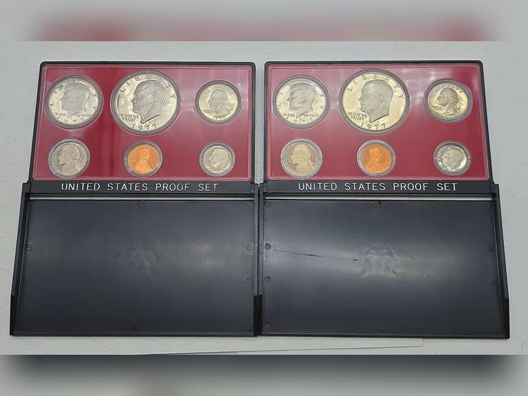 (2) 1977 United States Proof sets - Northern Kentucky Auction, LLC
