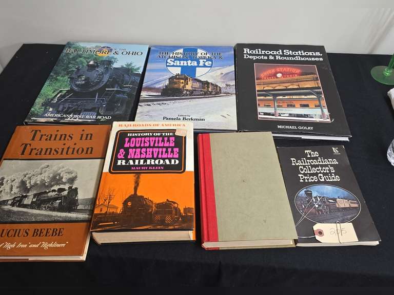 7 Railroad books - Northern Kentucky Auction, LLC